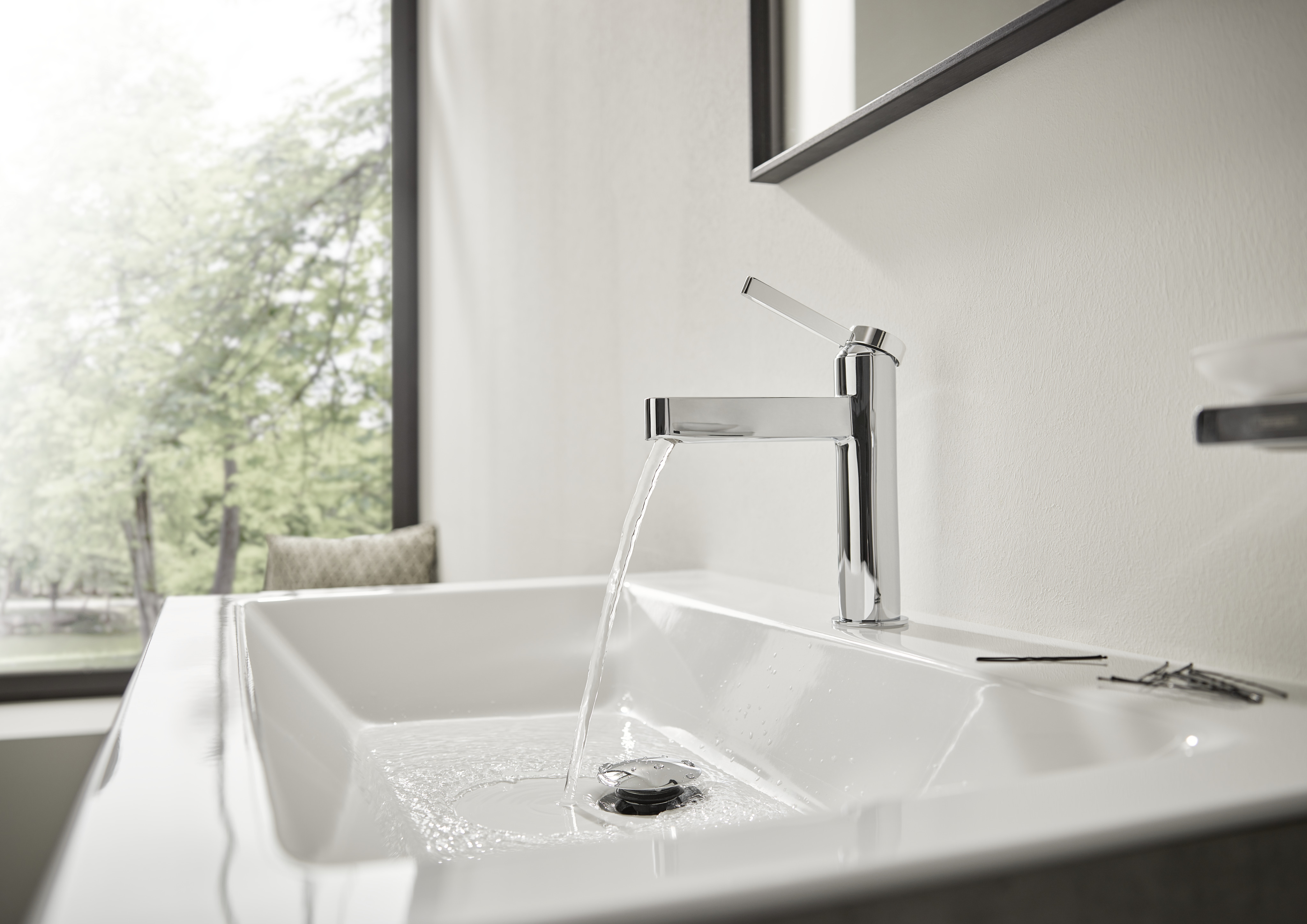 Смеситель для раковины hansgrohe Finoris 76020000 хром - купить в ...